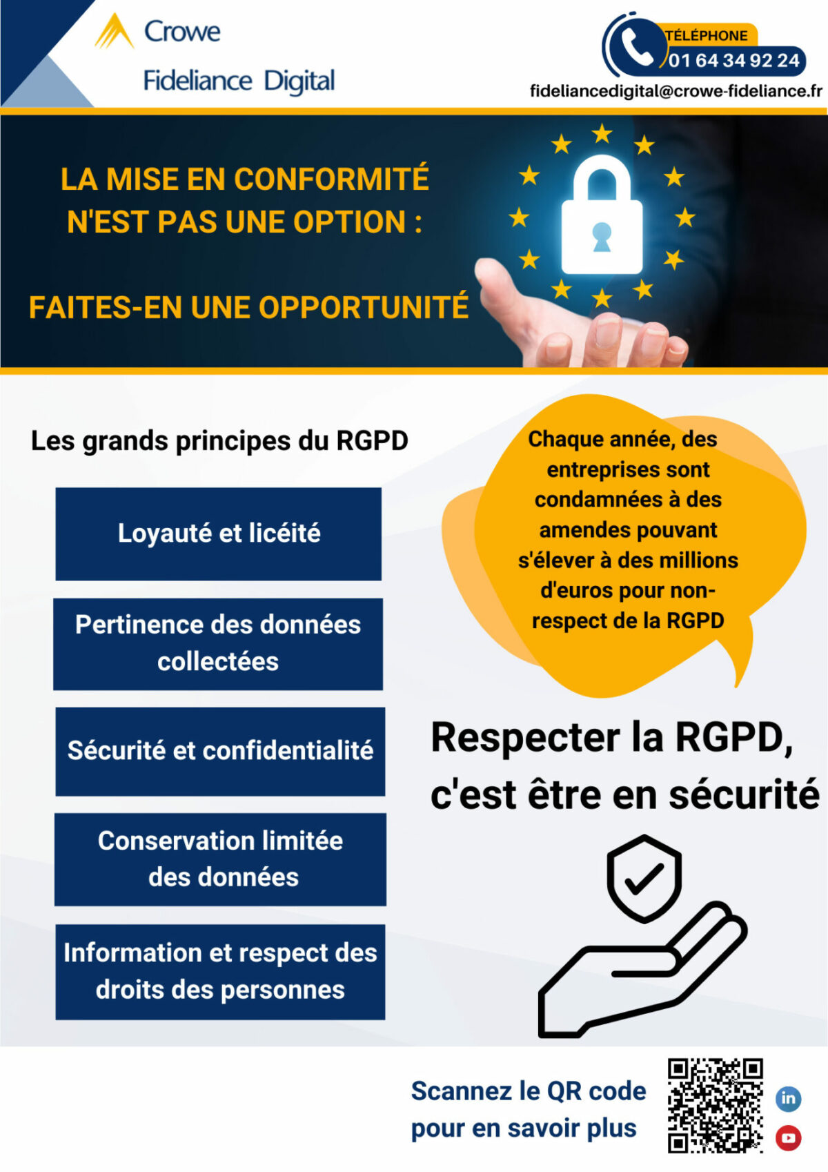 Notre offre rgpd - Fideliance Digital